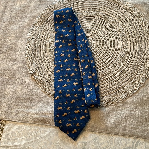 Hermes | Accessories | Rare Hermes Tie 7689 Oa Rabbit Bunny Classic ...